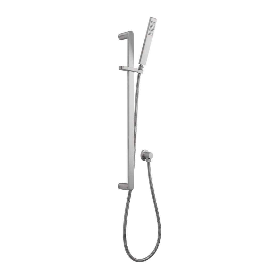 Milani Hand Shower Rail Set - Brushed Nickel - ABI Interiors UK