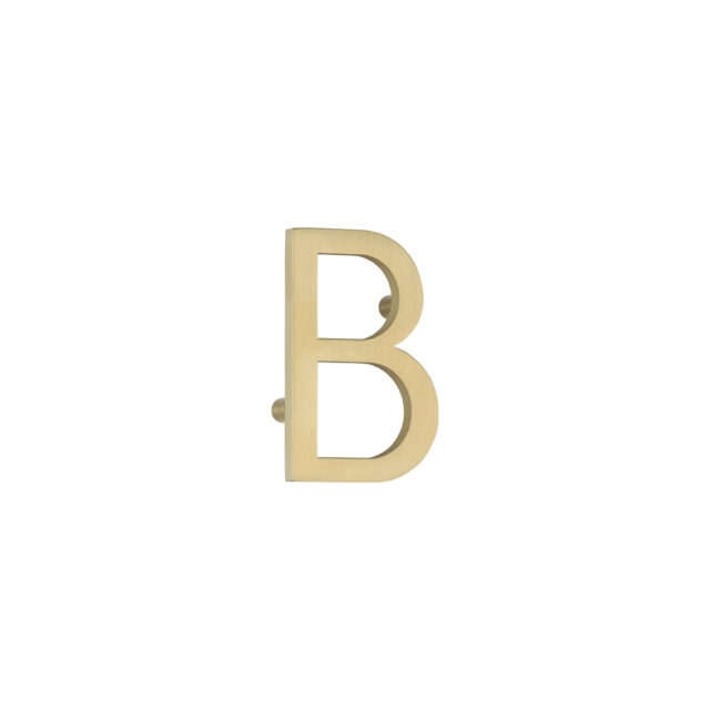 Lettering - Brushed Brass - ABI Interiors UK