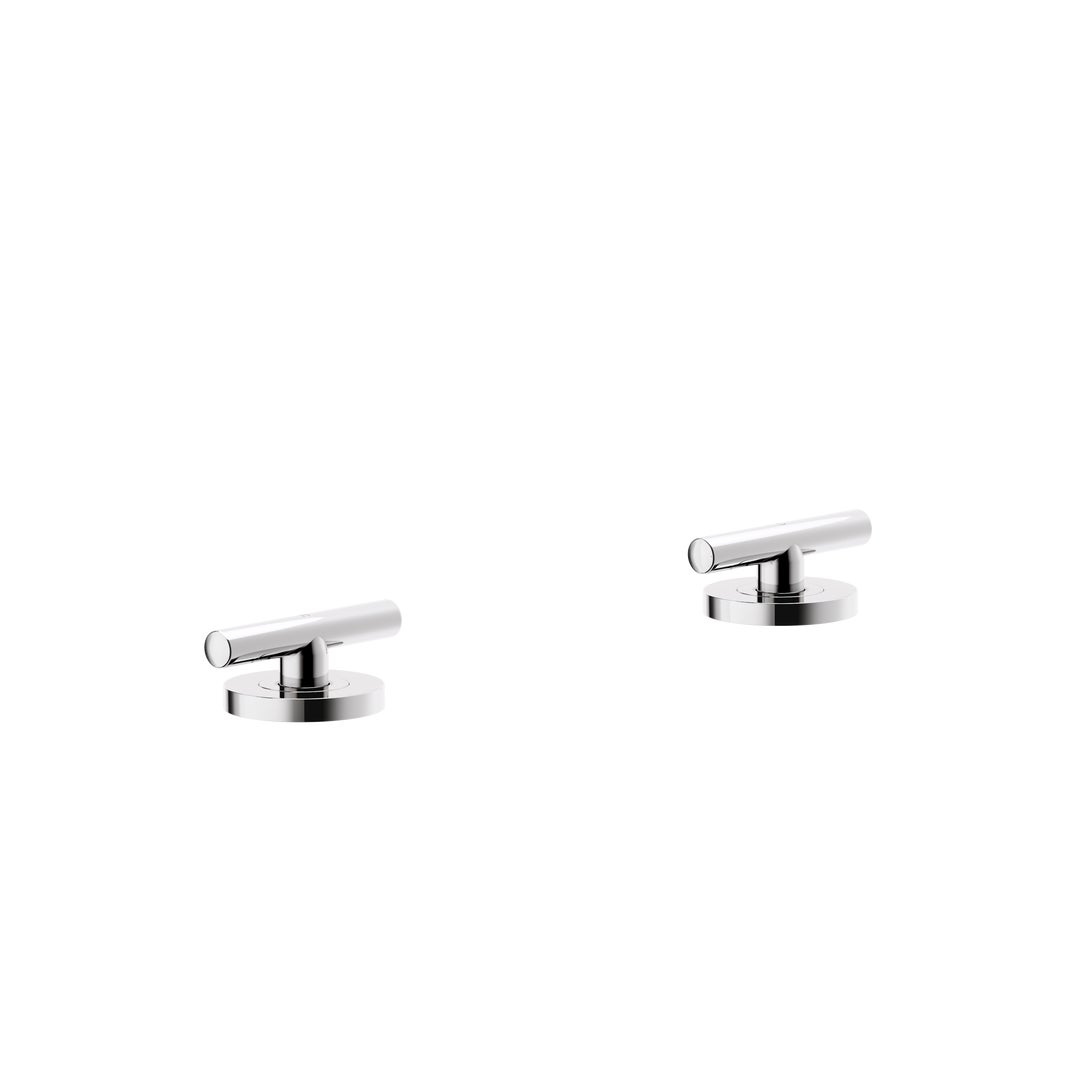 Barre Assembly Bench-Mounted Taps - Chrome - ABI Interiors UK