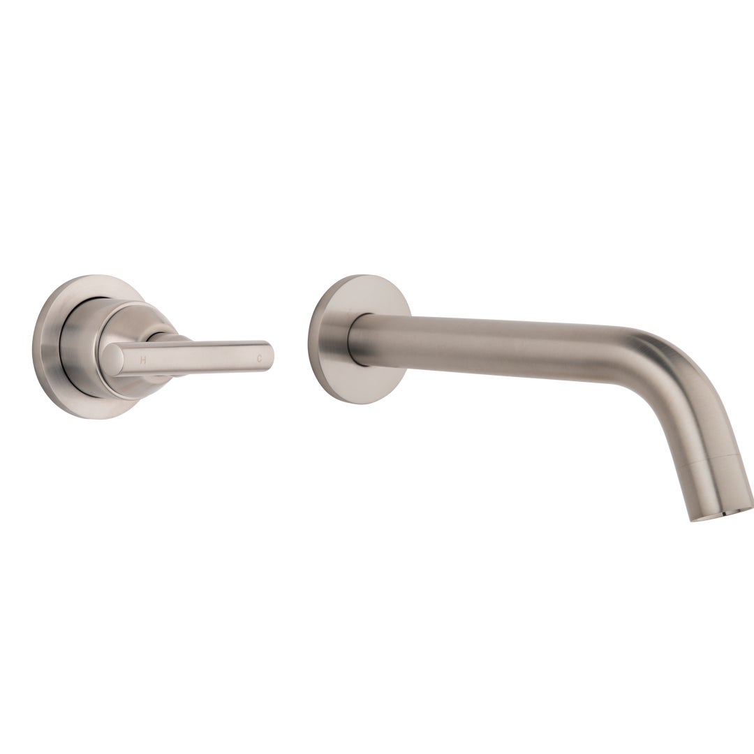 Barre Progressive Mixer & Spout Set - Brushed Nickel - ABI Interiors UK