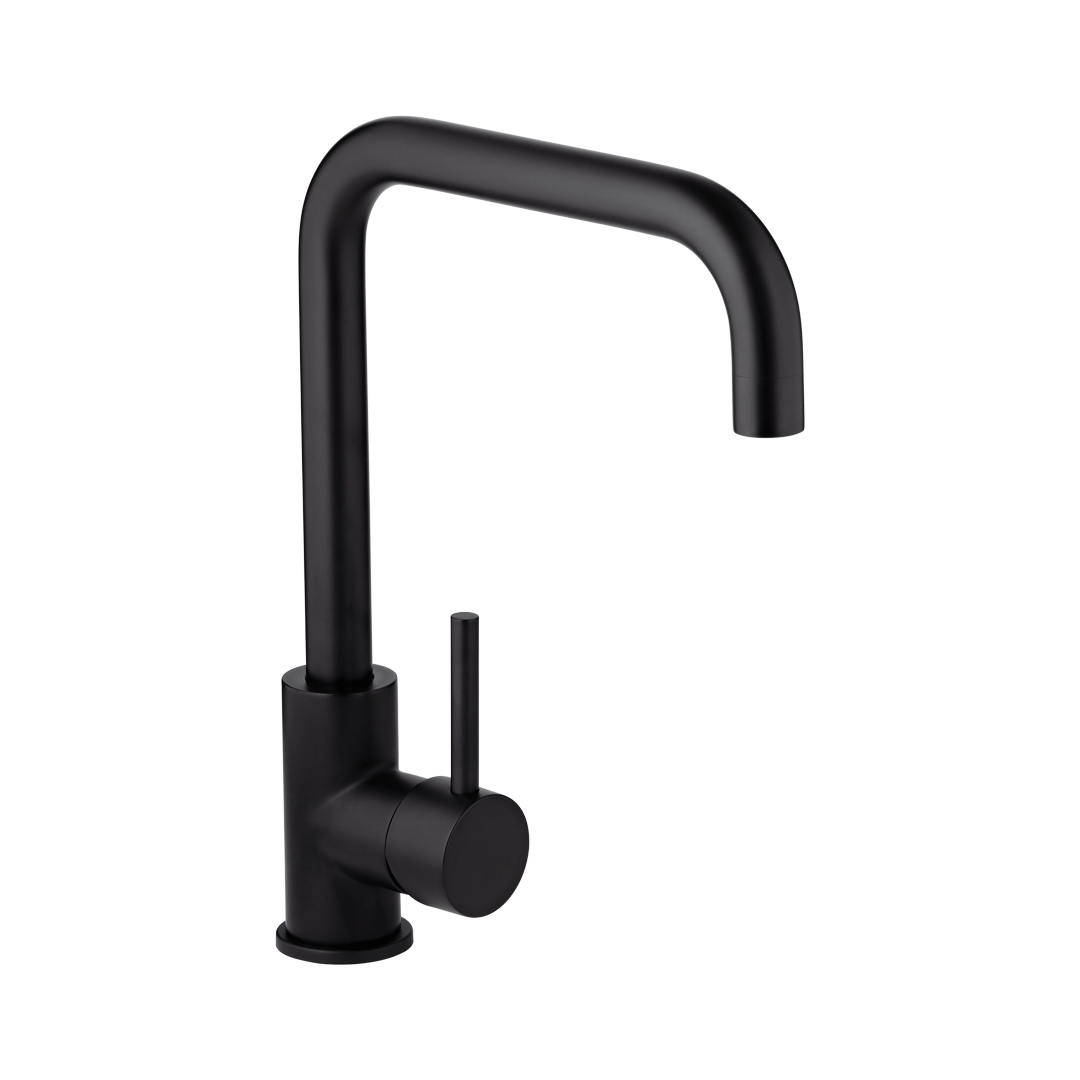 Eden Square Kitchen Mixer - Matte Black - ABI Interiors UK