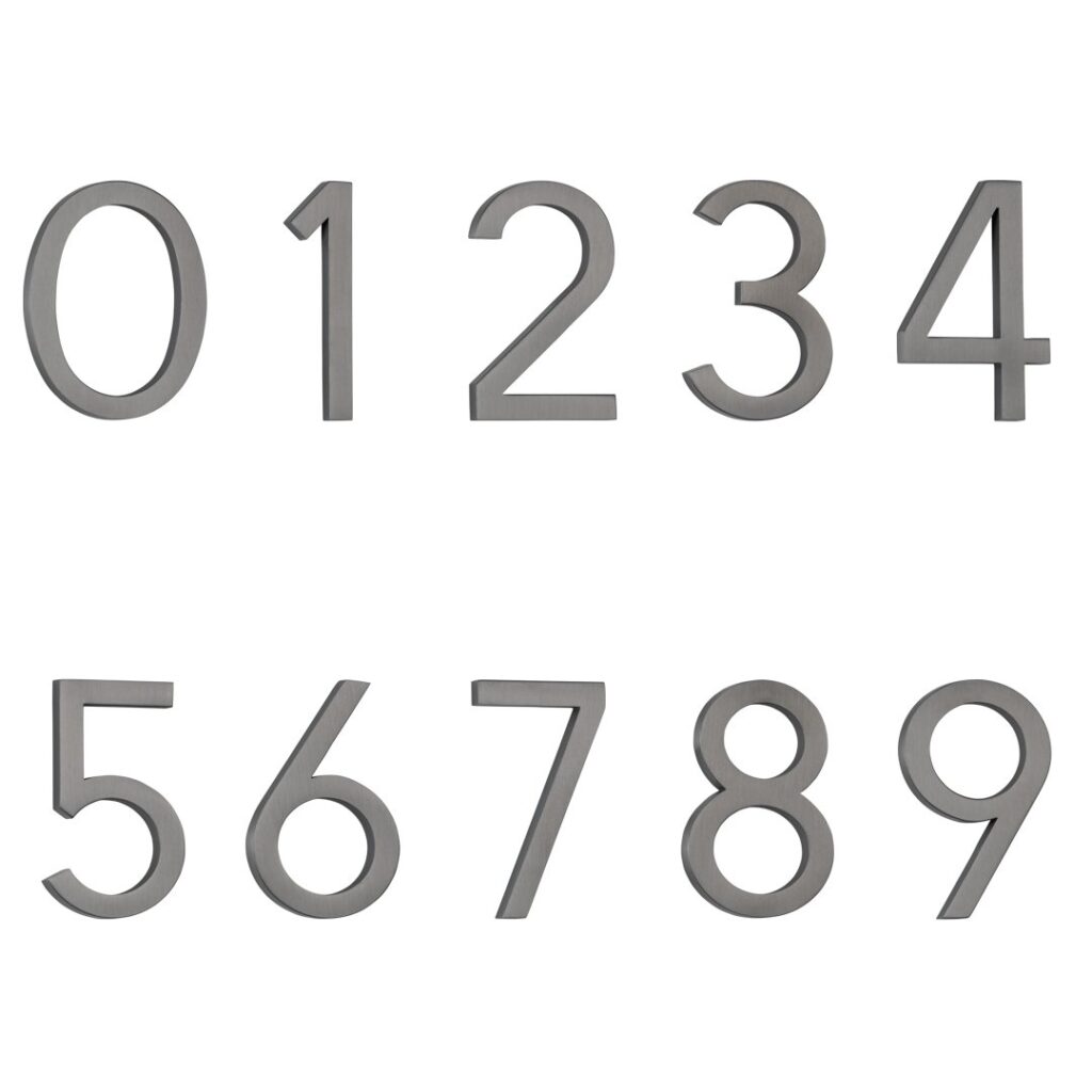 Number Signage | Buy Number Signage Online | ABI Interiors UK