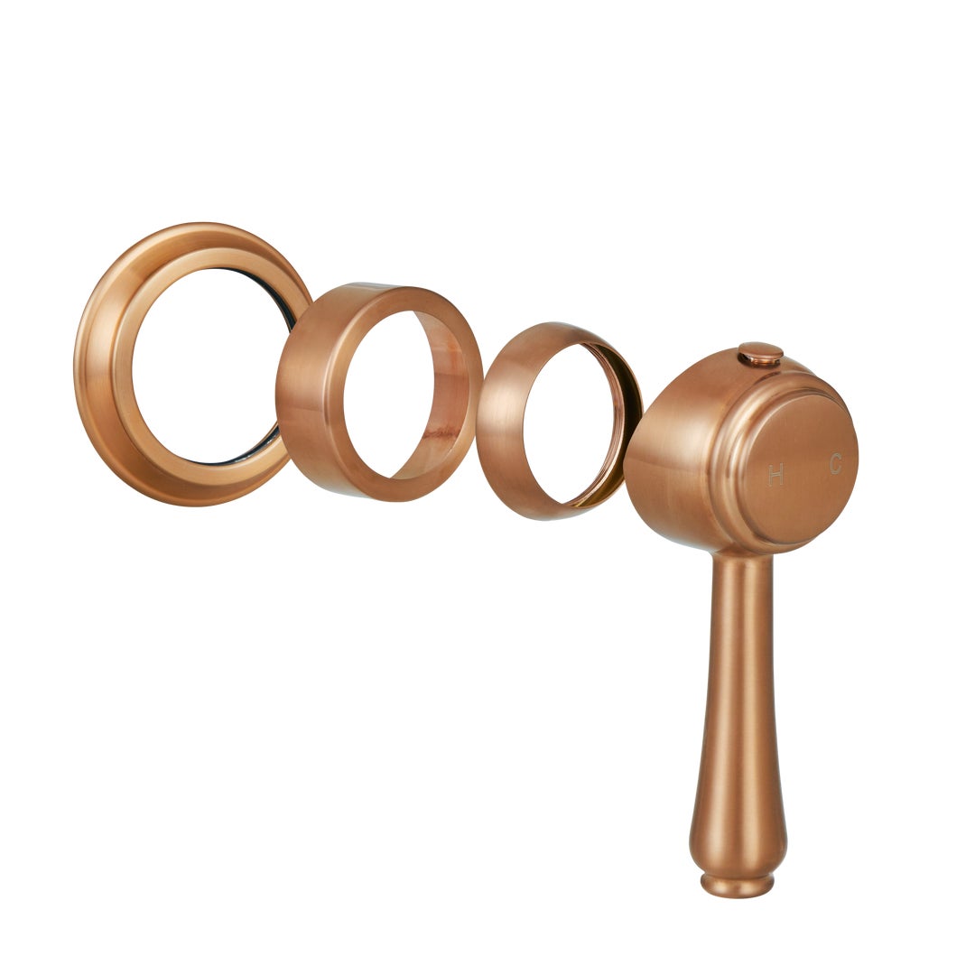 Kingsley Minimal Handle Kit - Brushed Copper - ABI Interiors UK