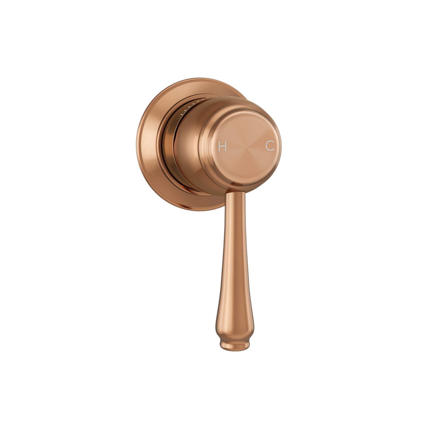 Kingsley Thermostatic Shower Mixer - Brushed Copper - ABI Interiors UK