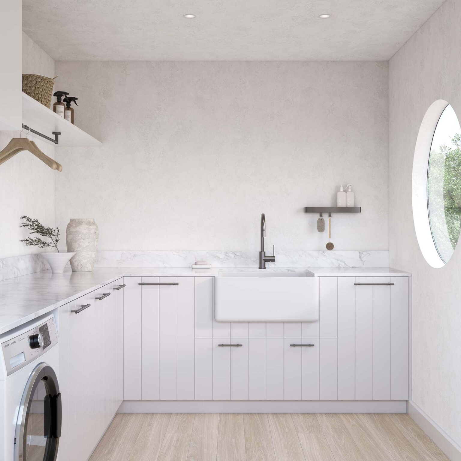 Small Laundry Room Ideas to Save Space | ABI Interiors UK