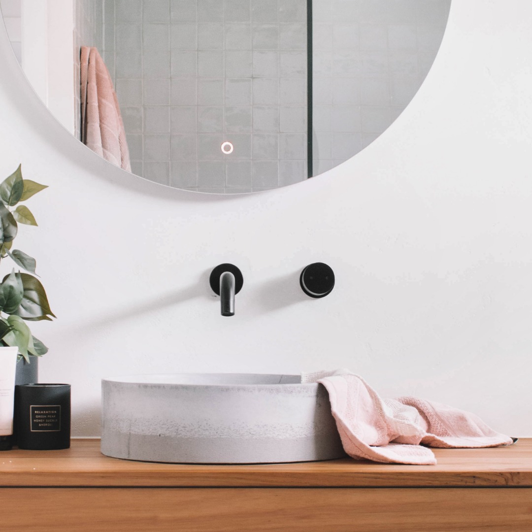 Milani Progressive Mixer & Spout Set - Matte Black - ABI Interiors UK