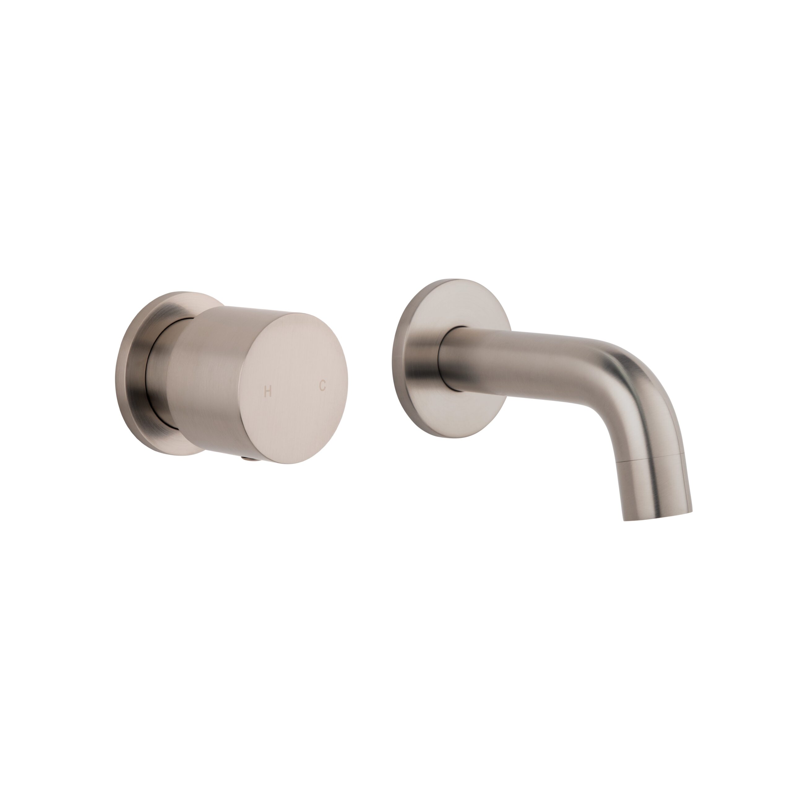 Milani Progressive Mixer & Mini Spout Set - Brushed Nickel - ABI ...