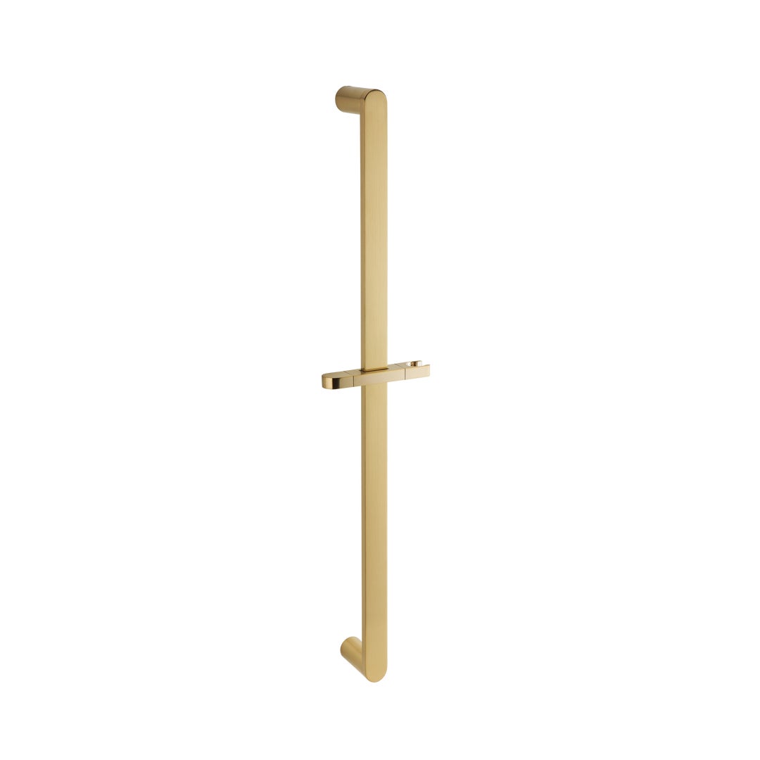 Milani Shower Rail - Brushed Brass - ABI Interiors UK
