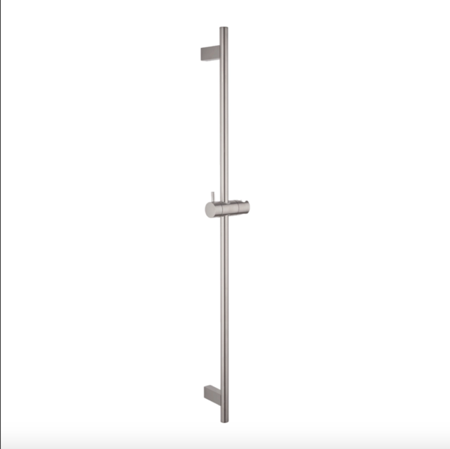 Elysian Shower Rail - Brushed Nickel - ABI Interiors UK