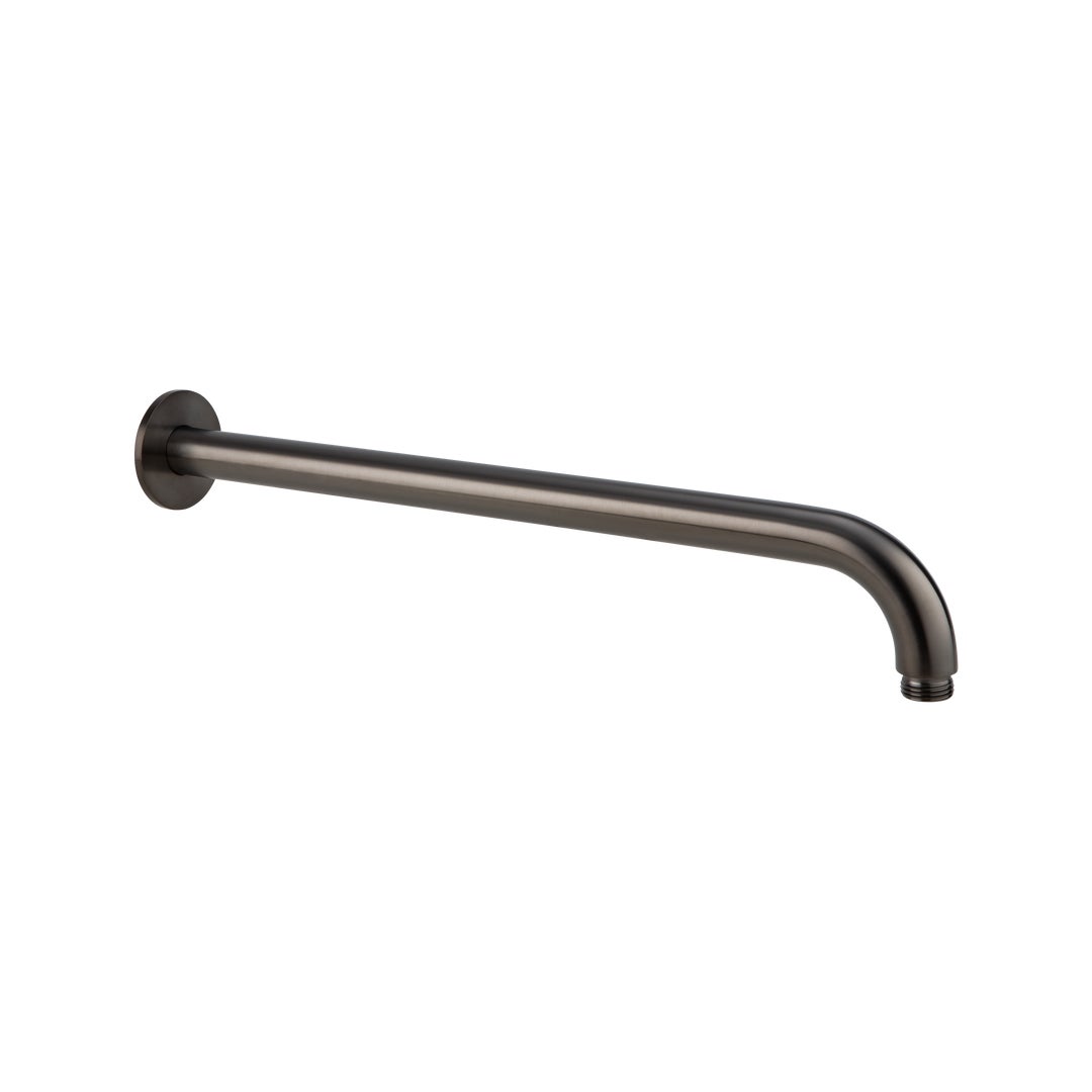 Sola Shower Arm - Brushed Gunmetal - ABI Interiors UK