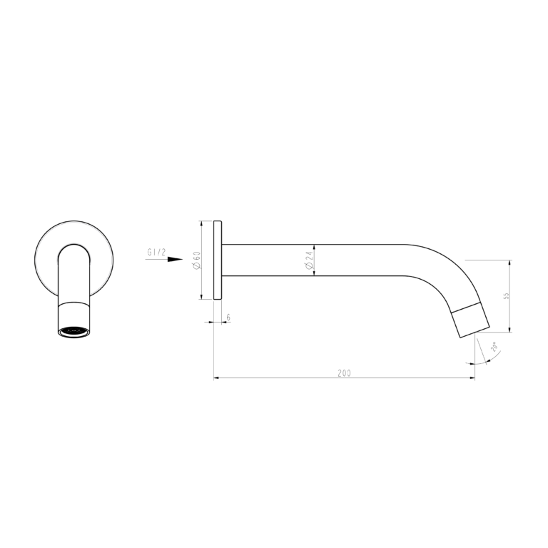 Milani Progressive Wall-Mounted Set - White - ABI Interiors UK