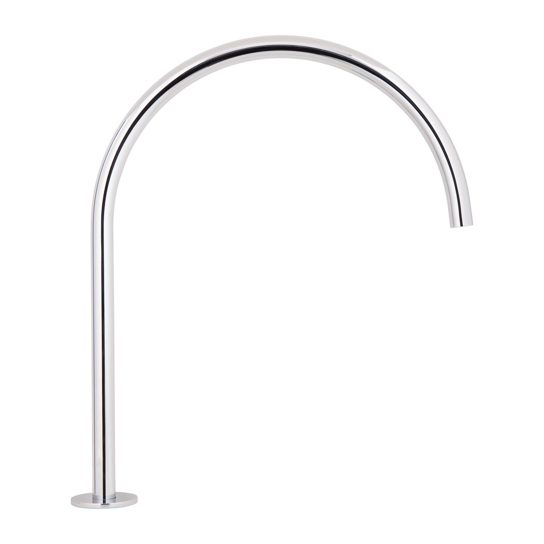 Thin Bench Mounted Spout Chrome Abi Interiors Uk