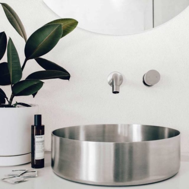 Harlow Round Basin Sink - Stainless Steel - ABI Interiors UK
