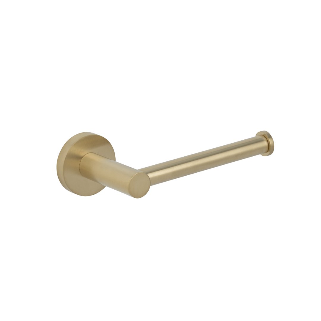 Elysian Toilet Roll Holder - Brushed Brass - ABI Interiors UK
