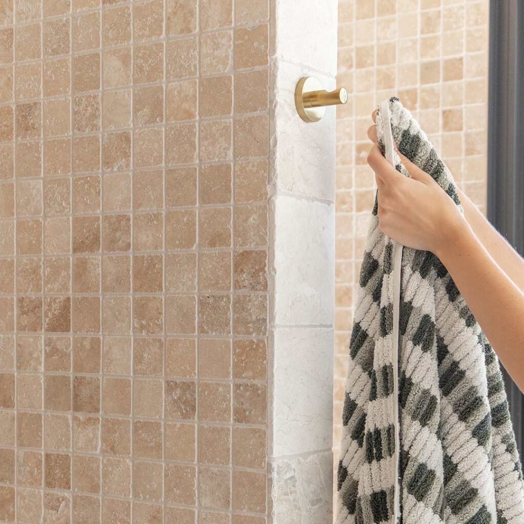 Elysian Robe Hook - Brushed Brass - ABI Interiors UK