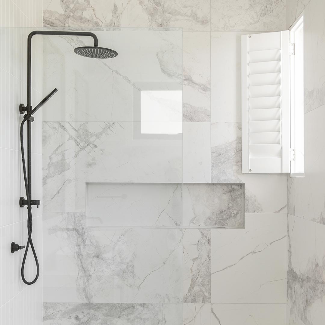 Finley - Shower Rail Set - Matte Black - ABI Interiors UK