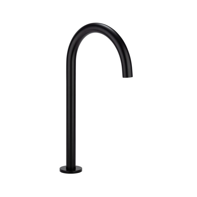 Gooseneck Hob Swivel Spout - Matte Black - ABI Interiors UK