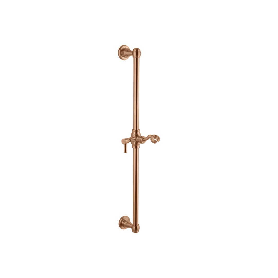 Kingsley Shower Rail - Brushed Copper - ABI Interiors UK