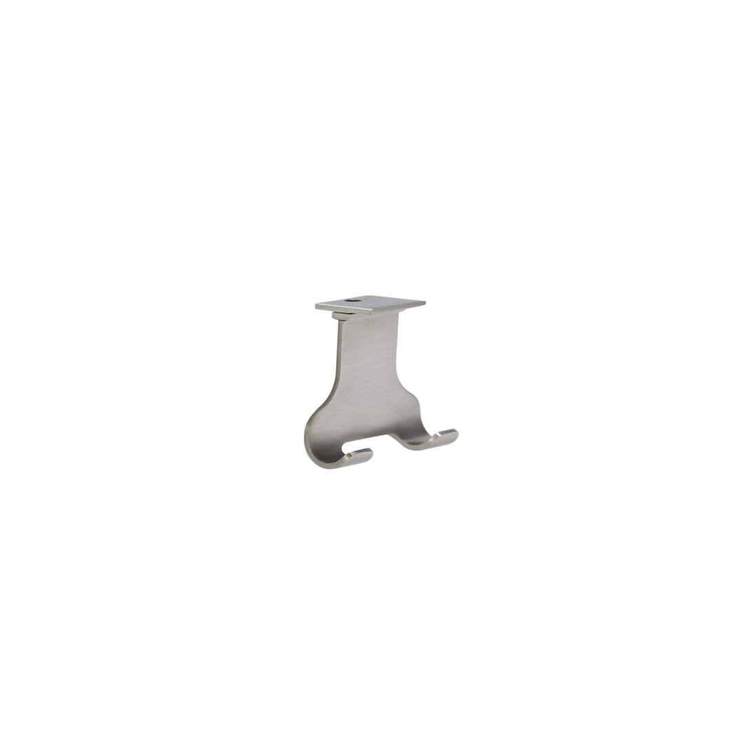 Maya Razor Hook - Brushed Nickel - ABI Interiors UK