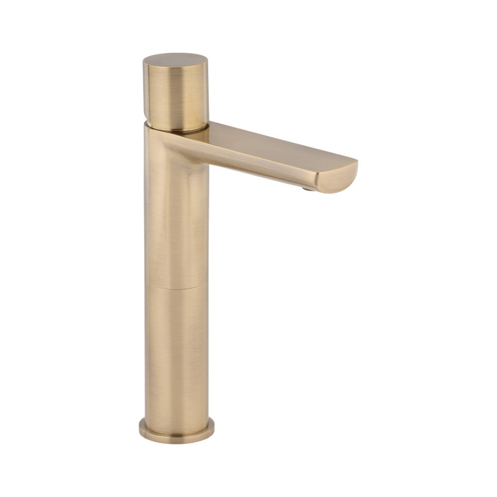 Milani Extended Basin Mixer - Brushed Brass - ABI Interiors UK