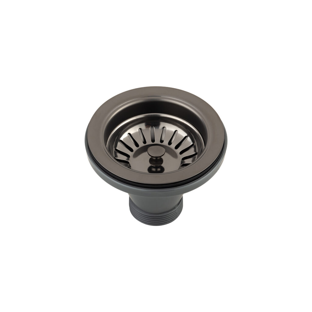 Sink Basket Waste 40mm - Brushed Gunmetal - ABI Interiors UK