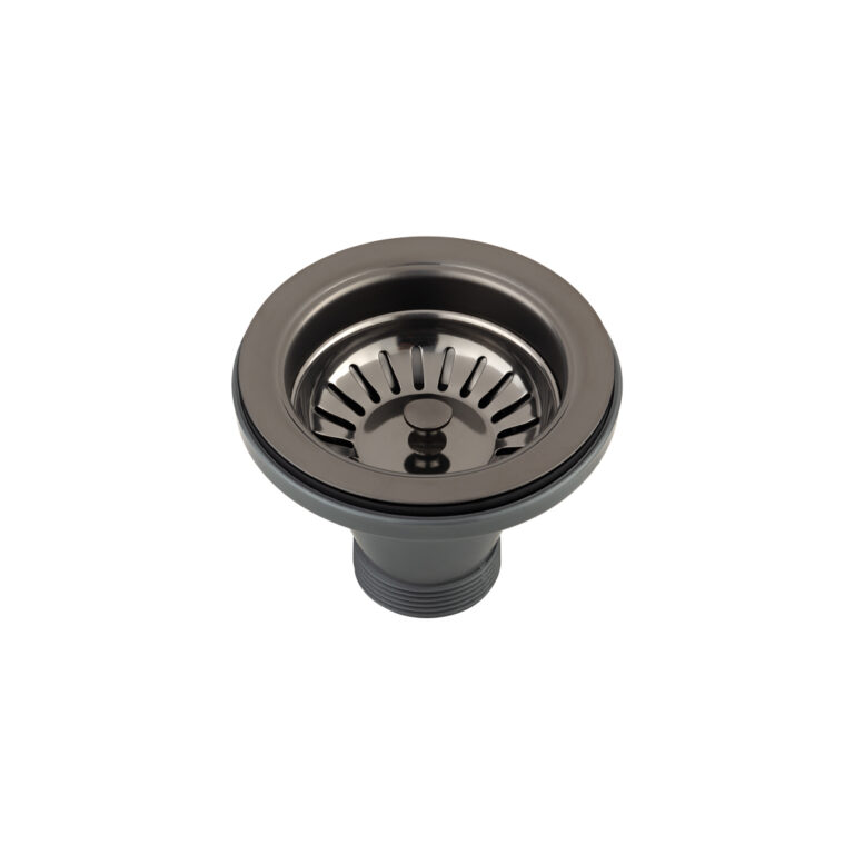 Sink Basket Waste 40mm - Brushed Gunmetal - ABI Interiors UK