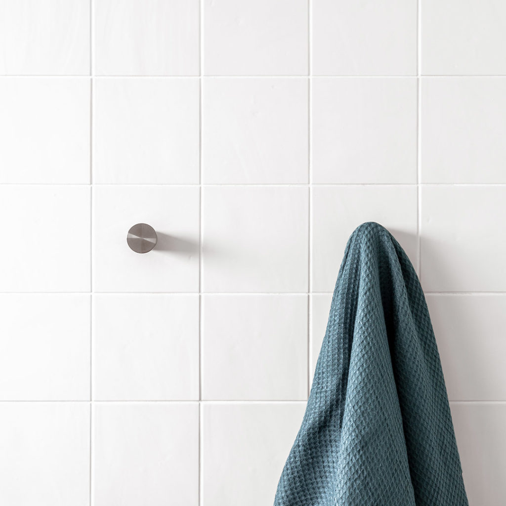 Milani Robe Hook - Brushed Gunmetal - ABI Interiors UK