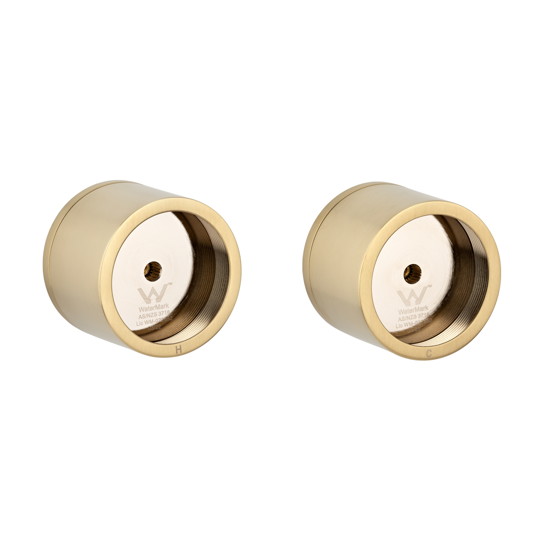 Pixi Tile Insert - Assembly Taps - Brushed Brass - ABI Interiors UK