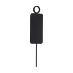 Female Restroom Sign - 140mm - Matte Black - ABI Interiors UK