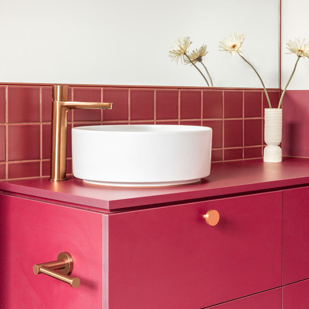 Elysian Basin Mixer - White - ABI Interiors UK