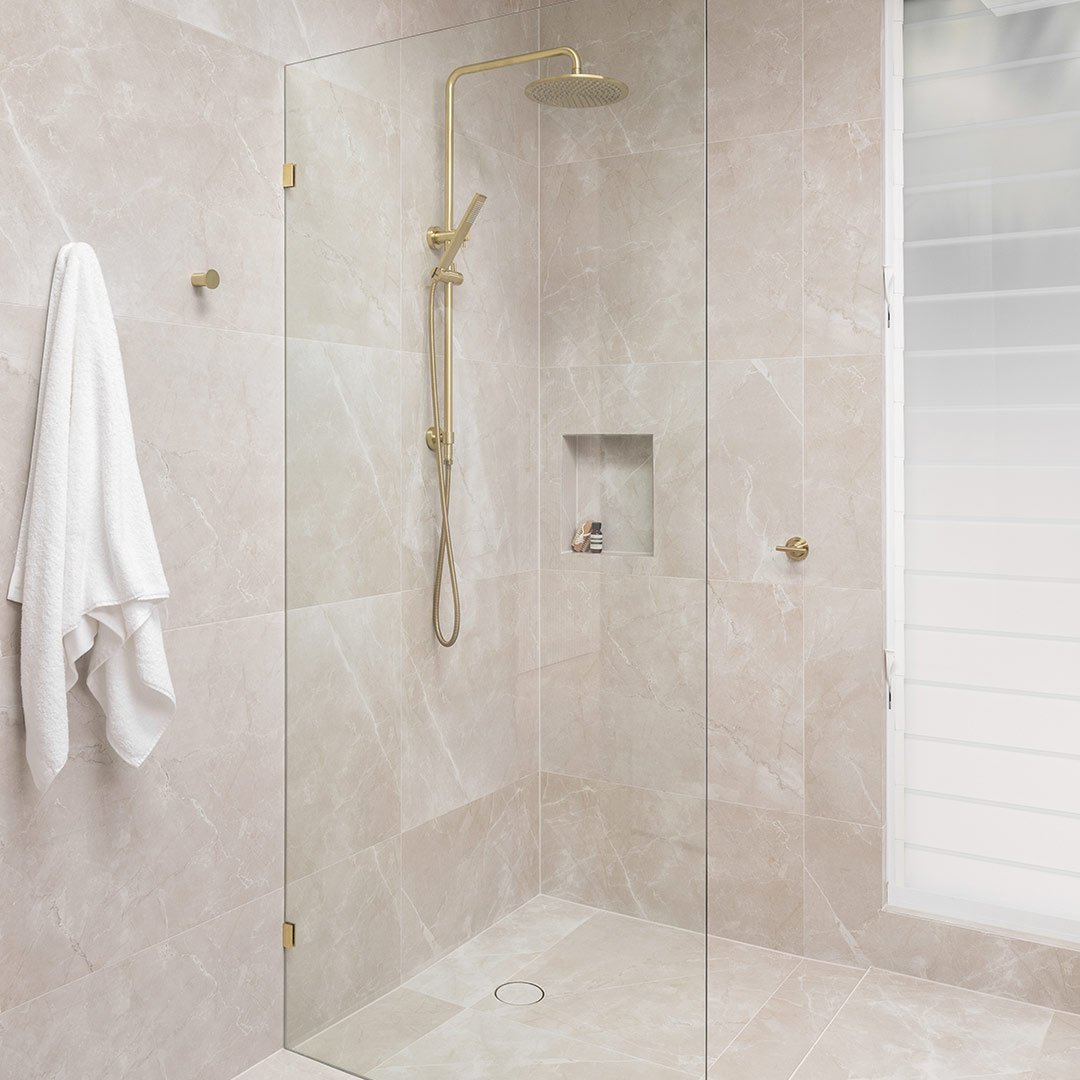 Brushed Brass Shower Heads | Buy Online | ABI Interiors UK